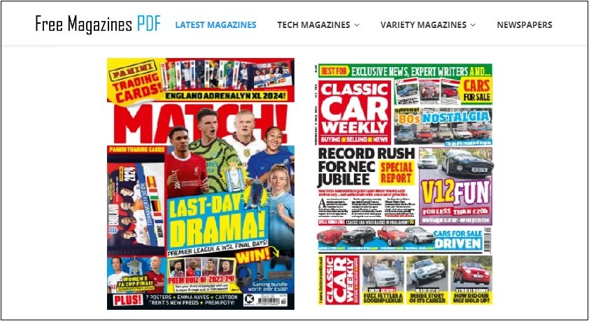 Free Magazine PDF Download Sites for Digital Readers